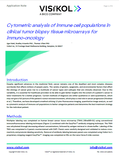 Application Notes - Visikol